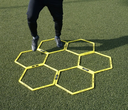 Hexagon Training Hoop Hurdles (set of 6) – North South Sports